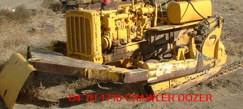 Used Caterpillar Parts & Equipment Crawlers
